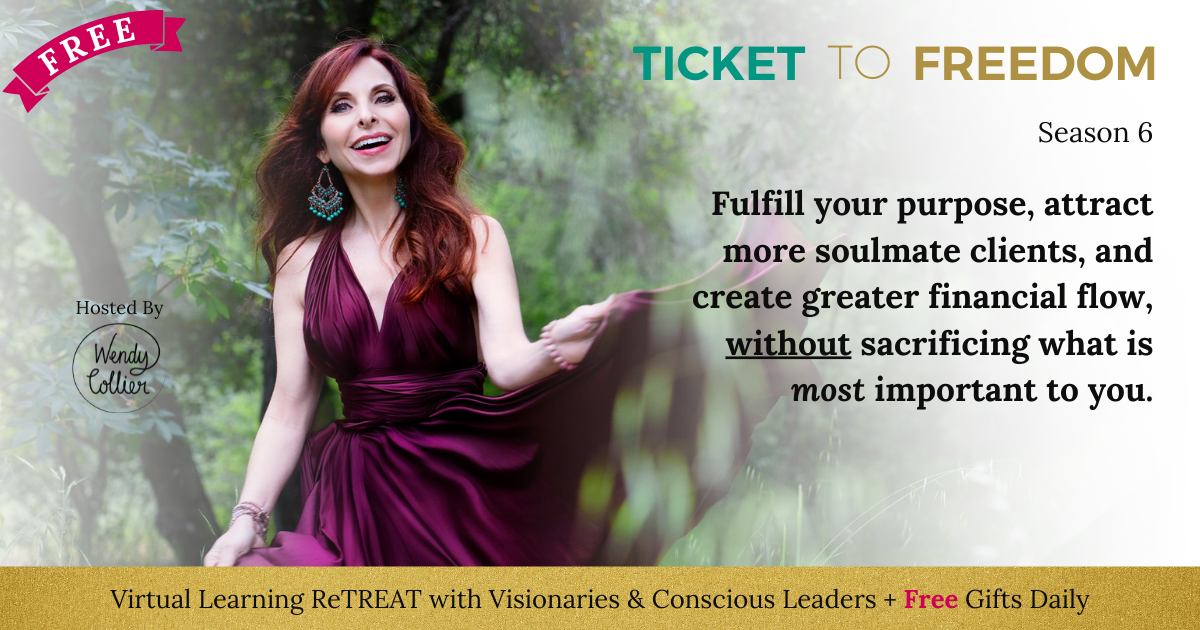 Ticket To Freedom 2021 | WendyCollier.com