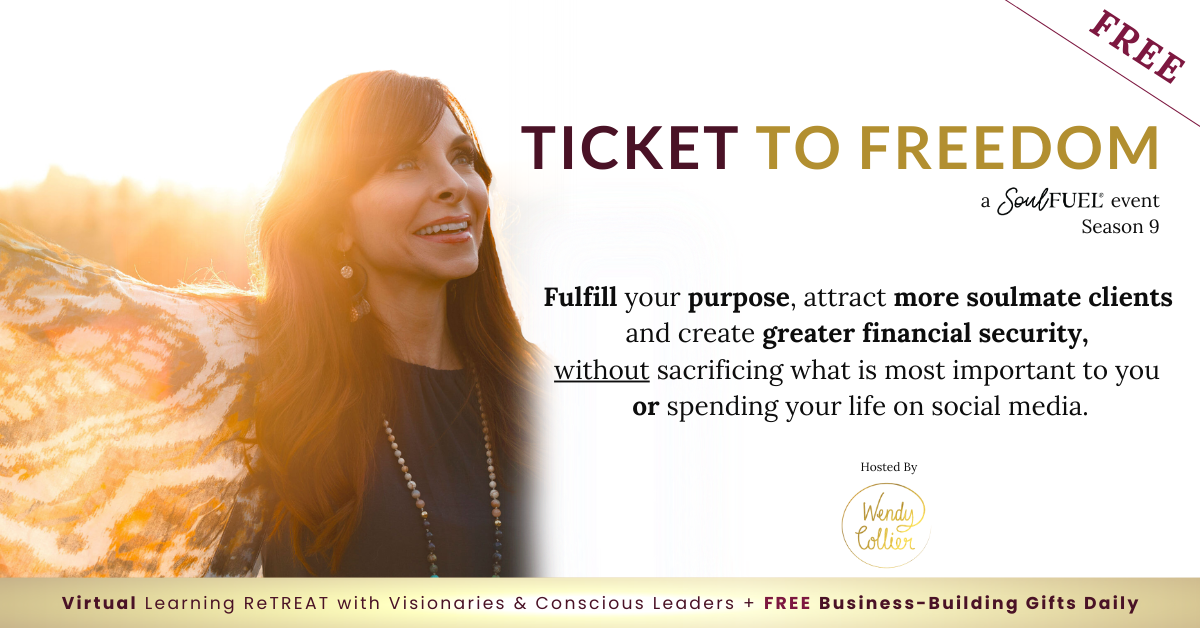 Ticket to Freedom 2023 | WendyCollier.com